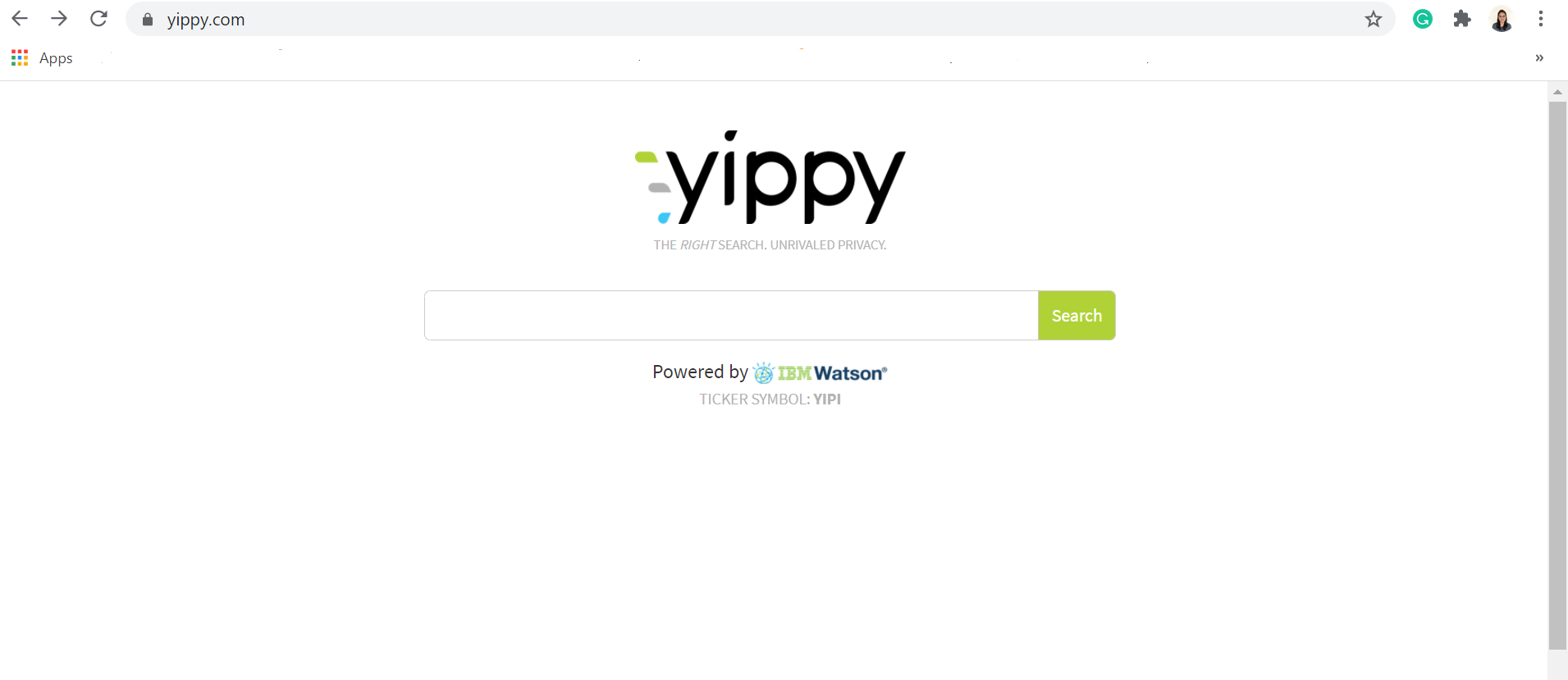 Yippy Search Engine