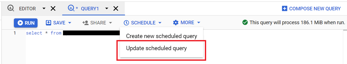 Schedule Queries in BigQuery - Tech Blogs