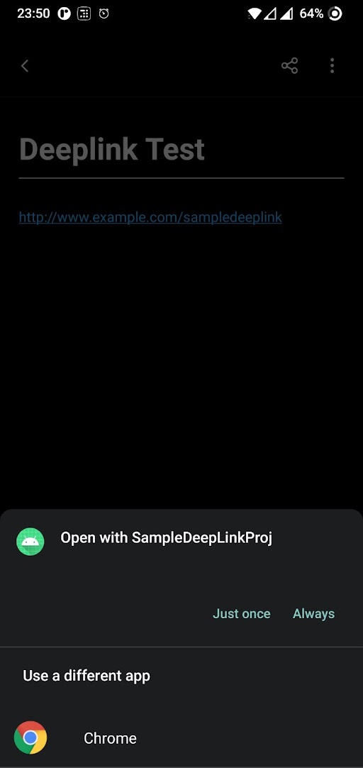 How to use Deeplinks in Android - Tech Blogs